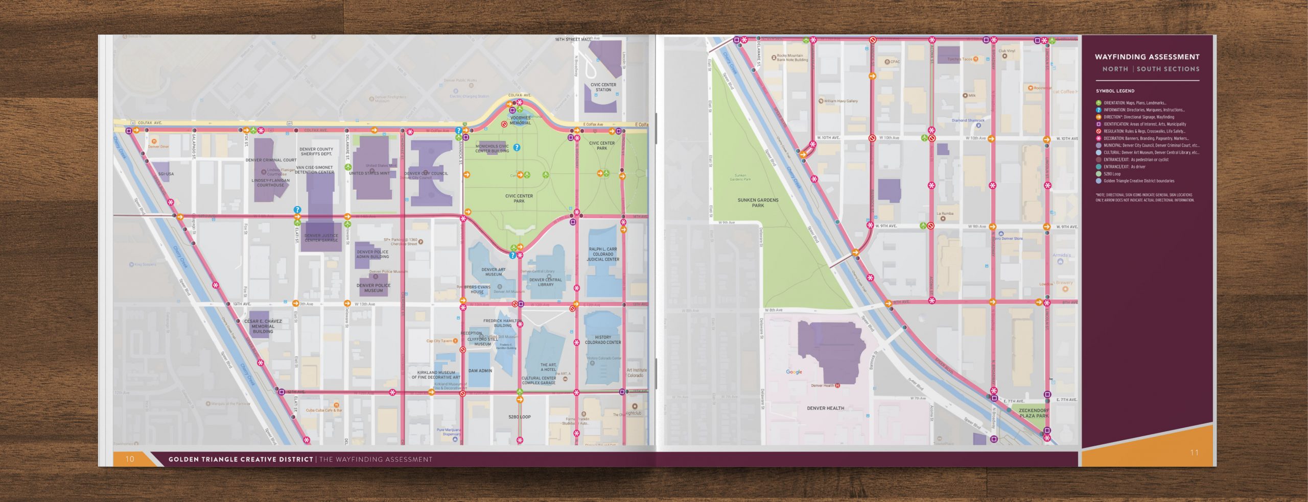 Golden Triangle Creative District Wayfinding Master Plan - ArtHouse Design